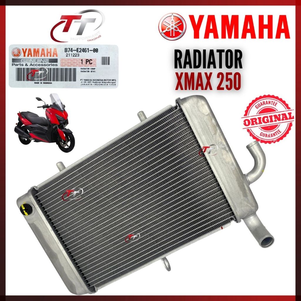 XMAX250 XMAX 250 X MAX X-MAX Radiator Coolant Radiater Tank Tanki Air ...