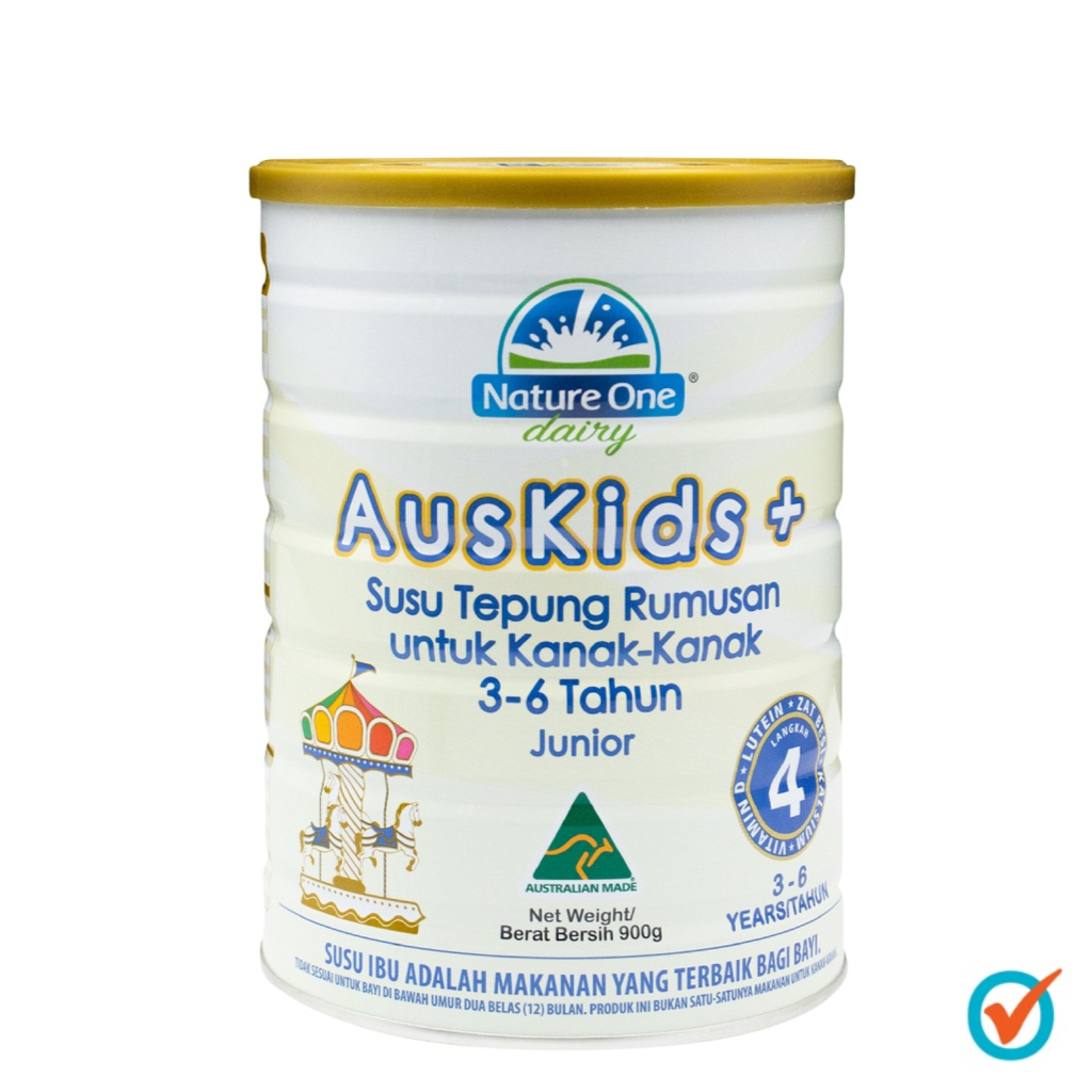 [CLEARANCE] Nature One Dairy AusKids+ Junior Milk Step 4 (900g) (EXP: 23/Nov/2024) | Shopee Malaysia