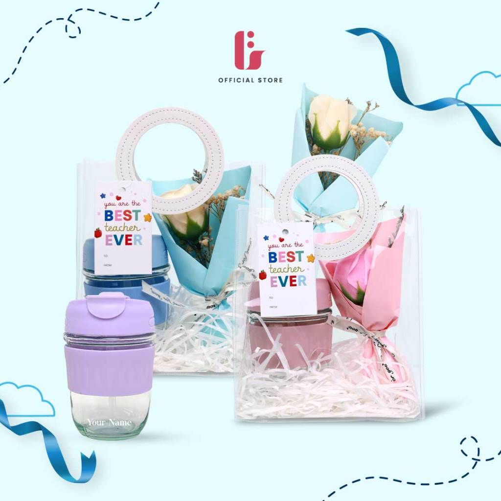FAMSY Teachers Gift Set - Appreciation Pack (With Name Customisation ...