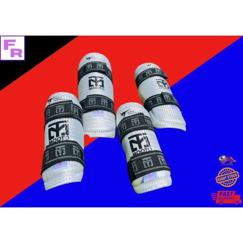 💥Shipping Daily💥100% READY STOCK!!💥 MOOTO BLACK Martial Arts Arm & Shin ...