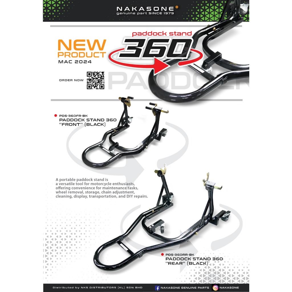 UNIVERSAL PADDOCK [ FRONT ] [ REAR ] 360 #READY STOCK | Shopee Malaysia