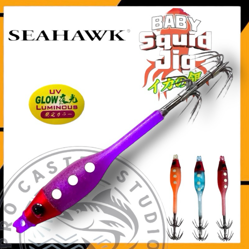 2024 SEAHAWK BABY SQUID JIG CANDAT SOTONG Fishing Lure | Shopee Malaysia