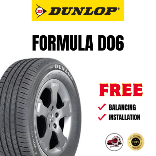 DUNLOP FORMULA D06 (DUNLOP D06) | Shopee Malaysia