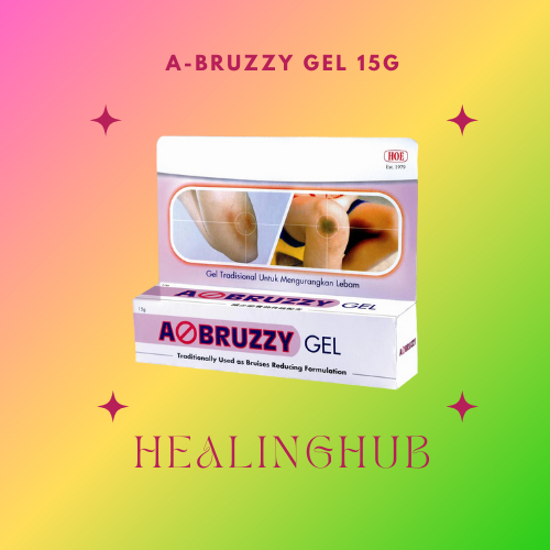 A-BRUZZY GEL 15G (FOR BRUISES , SPRAIN & EXTERNAL SWELLING) | Shopee ...