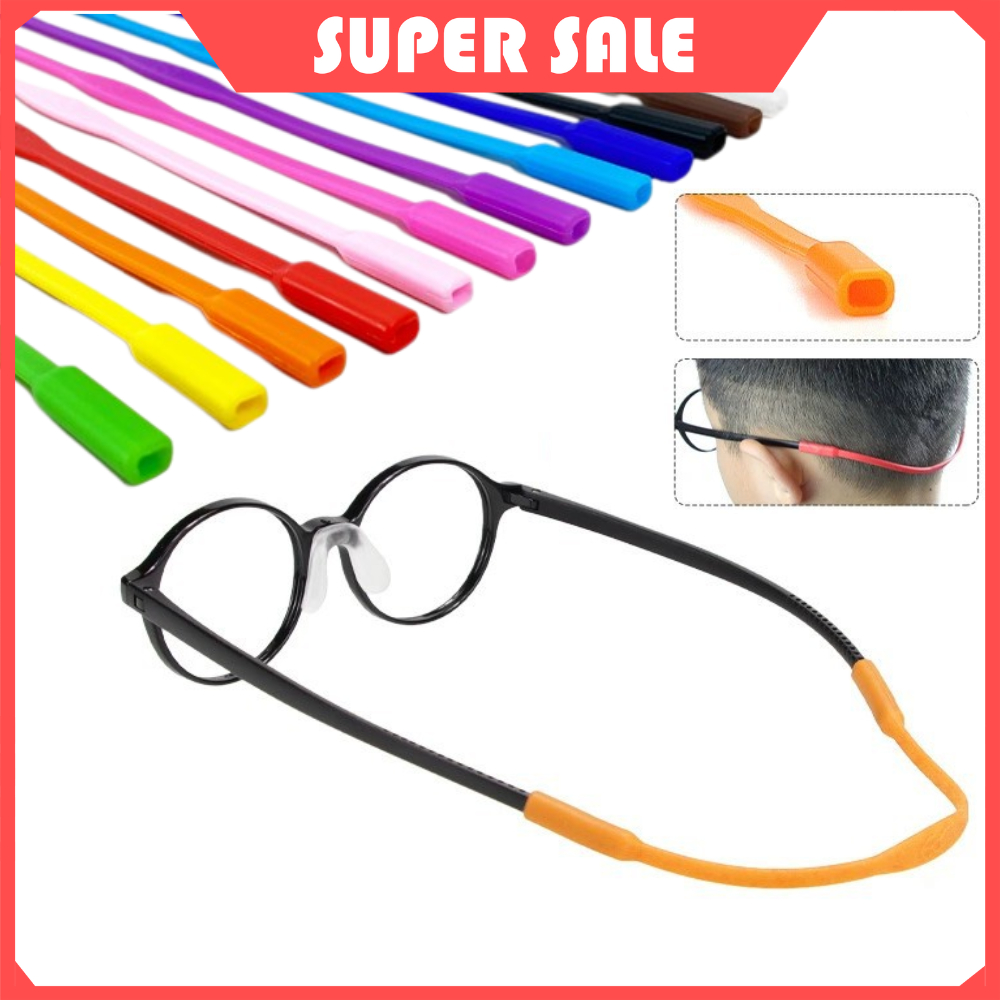 Silicone Glasses Sport Strap Stretchable & Comfort Glasses Strap ...