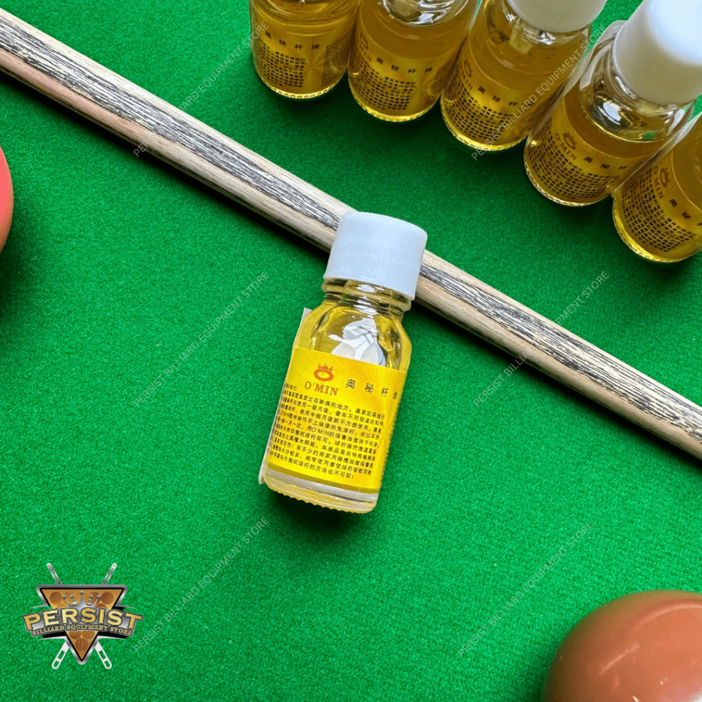 Omin Snooker Cue Treatment Oil - 10ml - Snooker Maintenance Oil ...