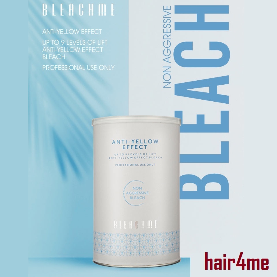 BLEACHME Non Aggressive Bleach 9 Level Lift Anti Yellow Effect ...