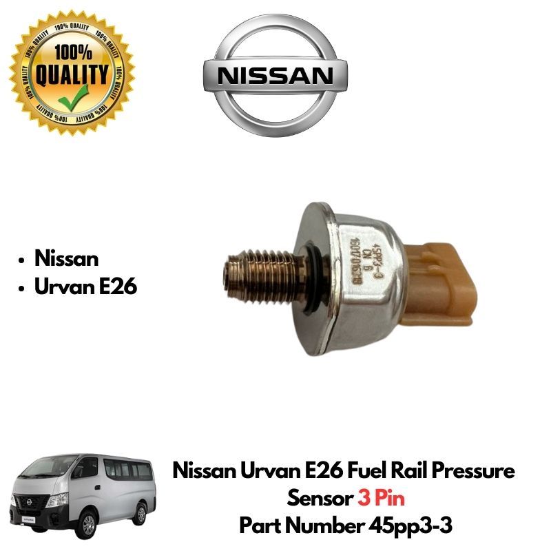 Nissan Urvan E26 Fuel Rail Pressure Sensor 3 Pin 45pp3-3 | Shopee Malaysia