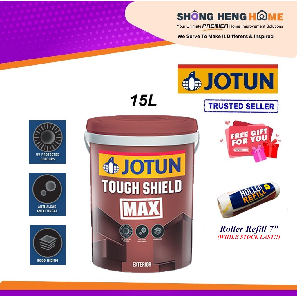 15L JOTUN Essence Tough Shield Max [CAT LUAR/OUTDOOR/外墙涂料] - Color ...