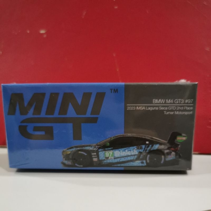 Mini GT # 647 BMW M4 GT3 #97 - 2023 IMSA Laguna Seca GTD 2nd Place ...
