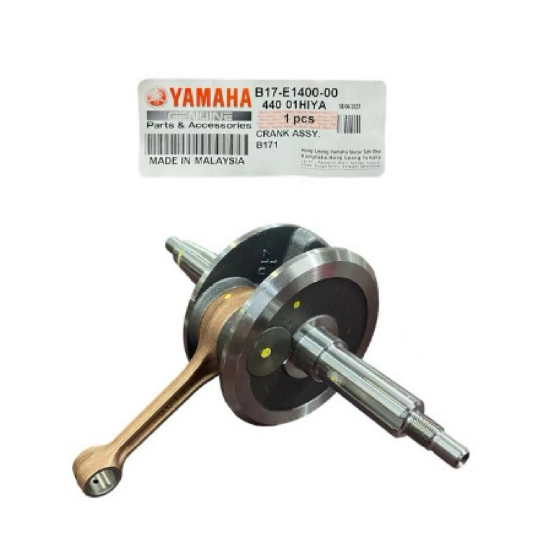 ORIGINAL YAMAHA Y15 Crankshaft Assy B17-E1400-00 Crank Shaft Assy Y15ZR | Shopee Malaysia