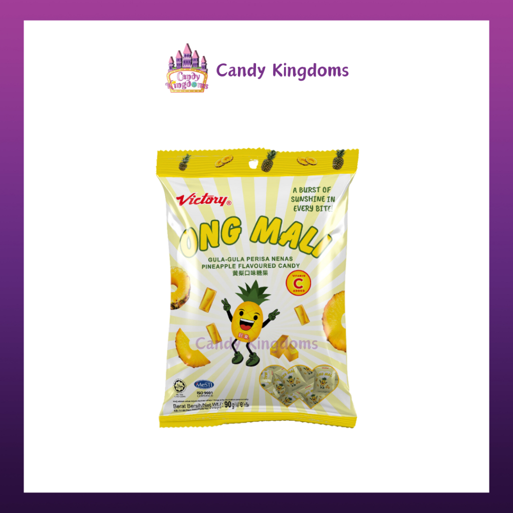 Ong Mali Hard Candy - Pineapple Flavour Candy (Single Pack) (HALAL ...