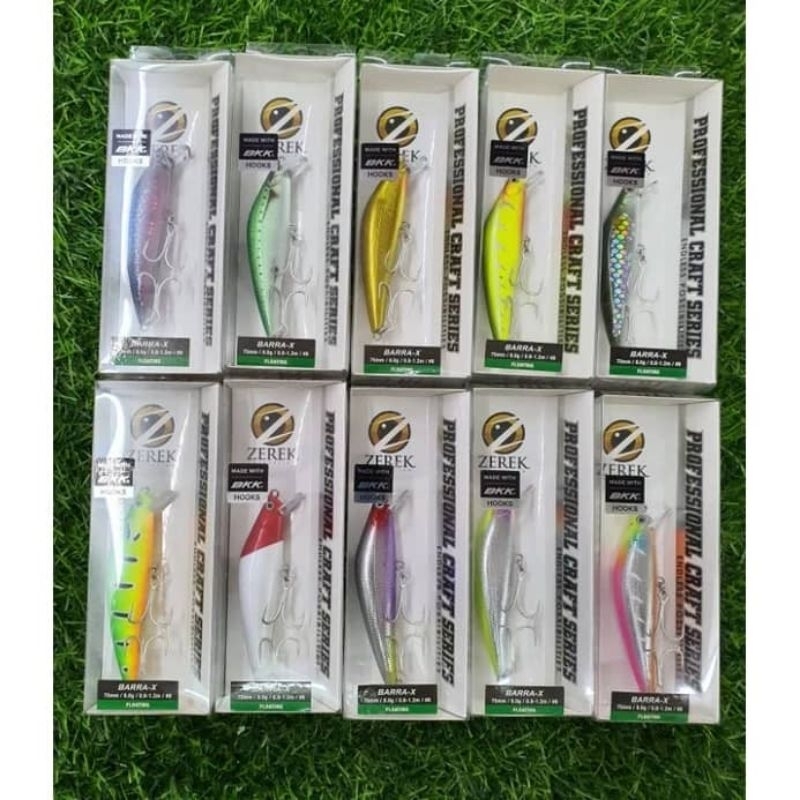 ZEREK BARRA-X 75MM LURES | Shopee Malaysia