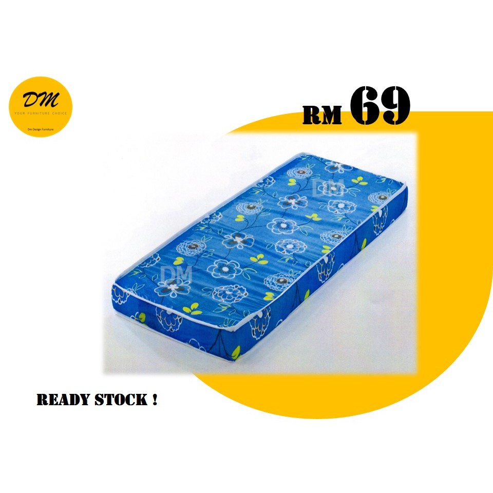 𝐁𝐄𝐒𝐓 𝐁𝐔𝐘 4 Inch Sponge Foam Mattress Tilam Katil 3 x 4 | Shopee Malaysia