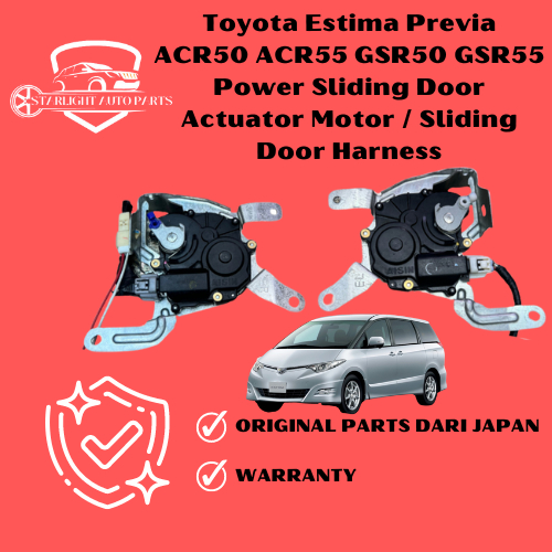 Toyota Estima Previa ACR50 ACR55 GSR50 GSR55 Power Sliding Door ...