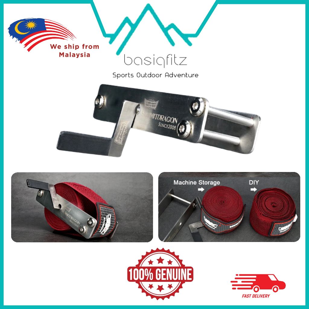 Summit Dragon Boxing Portable Zip Hand Wrap Roller MMA Boxing Bandage ...