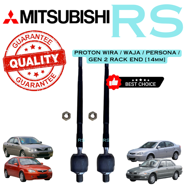 Proton Wira, Waja, Persona, Gen 2, Satria [PW530031] Rack End 14mm (1 ...
