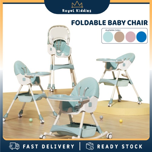 Baby Multifunction Foldable Dining High Chair Baby Dining Chair Baby ...
