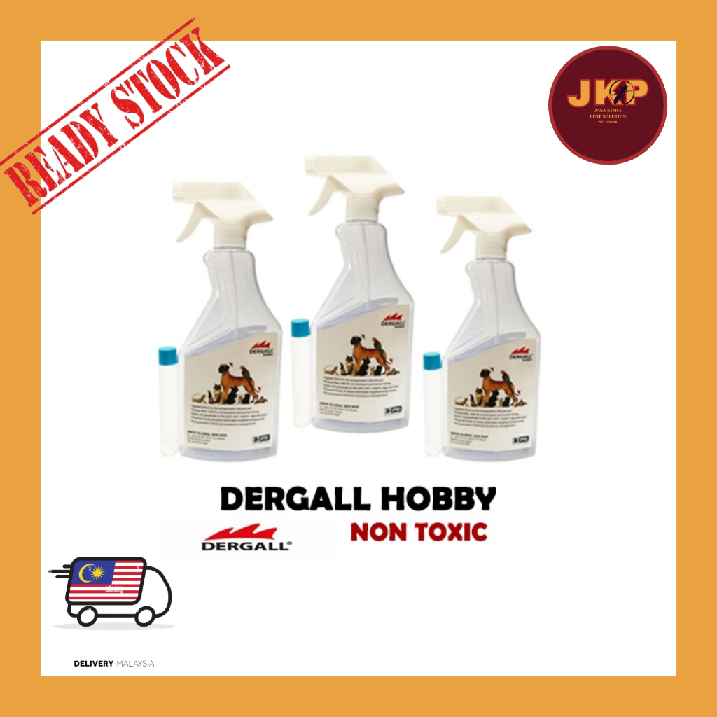 Dergall Hobby Toxic-free Ectoparasite Terminator | Pets Safe | Kills ...