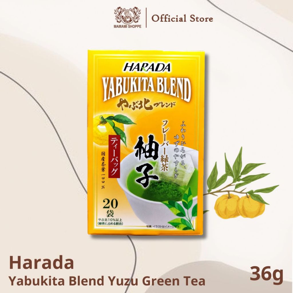 Harada Yabukita Blend Yuzu Green Tea (36g) 20s | Shopee Malaysia