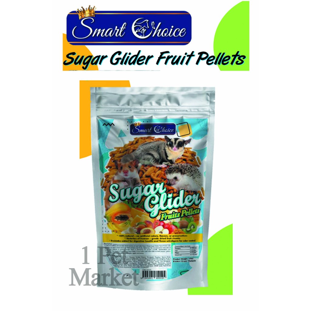 Smart Choice Sugar Glider Fruit Pellets 170G | Shopee Malaysia