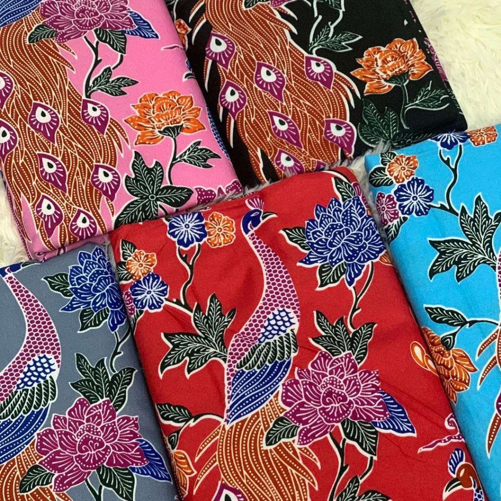 HOT SALE/New Peacock Kain Batik Sarawak/ Sarung Borneo Asli/Batik Motif ...