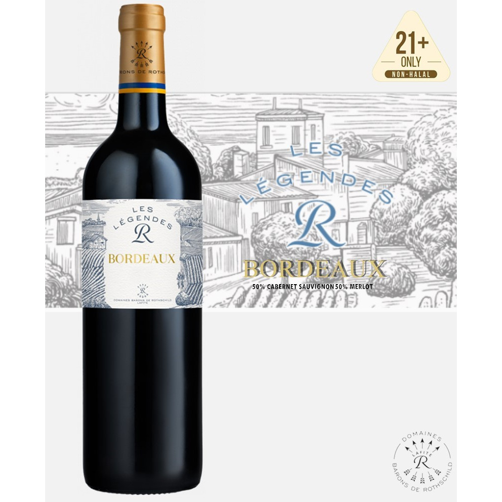 Les Legendes R Bordeaux 750ml | Shopee Malaysia