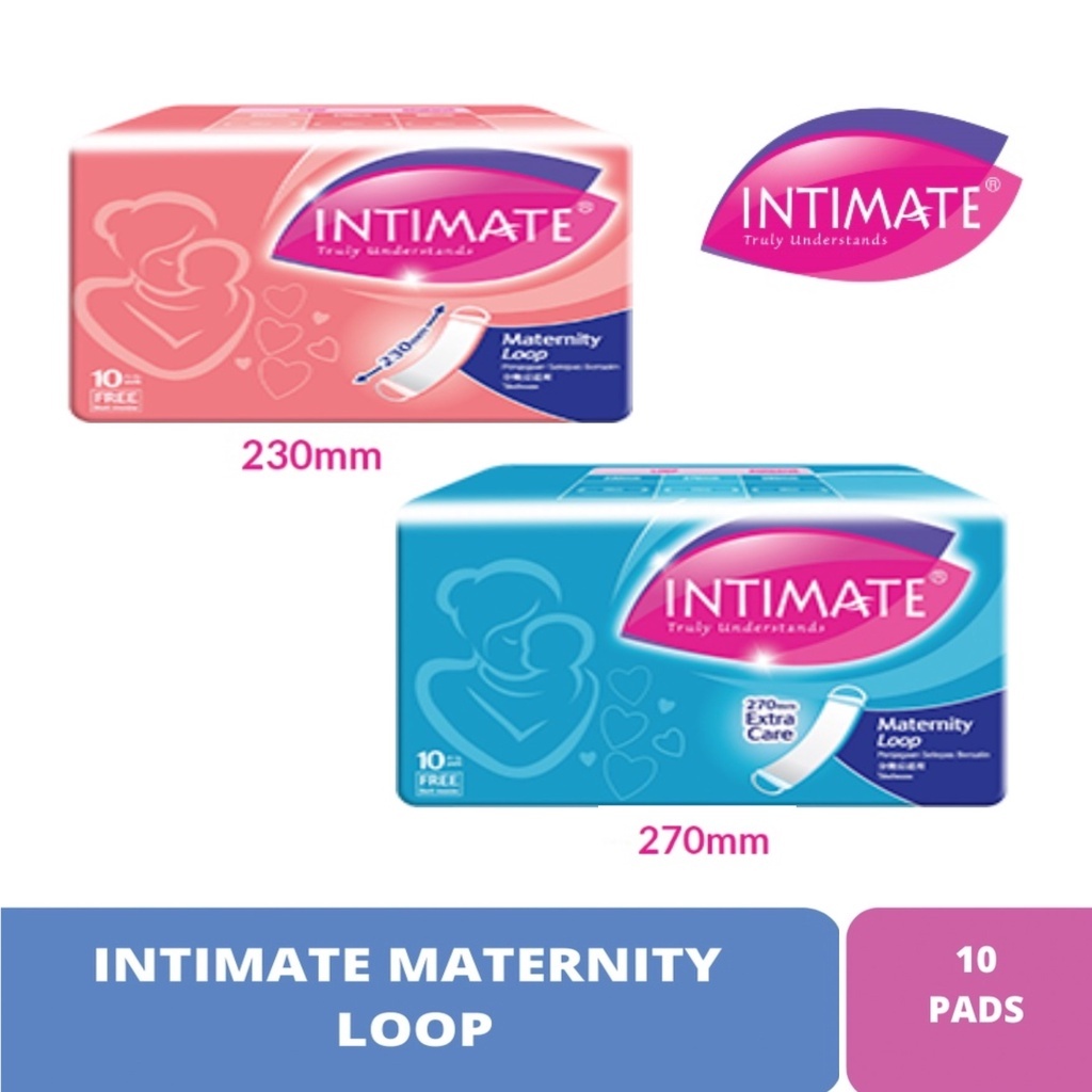 Intimate Maternity Loop 230mm/270mm Tuala Bersalin Pakai Buang Bertali ...