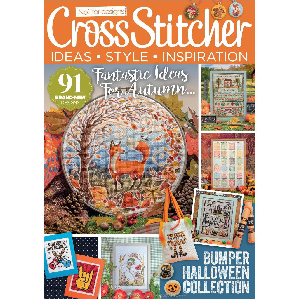 Cross Stitcher Magazine Issue 401 October 2023 (Physical Copy With Free ...