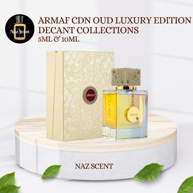 Armaf Club De Nuit Oud Luxury Edition Decant Collection | Shopee Malaysia