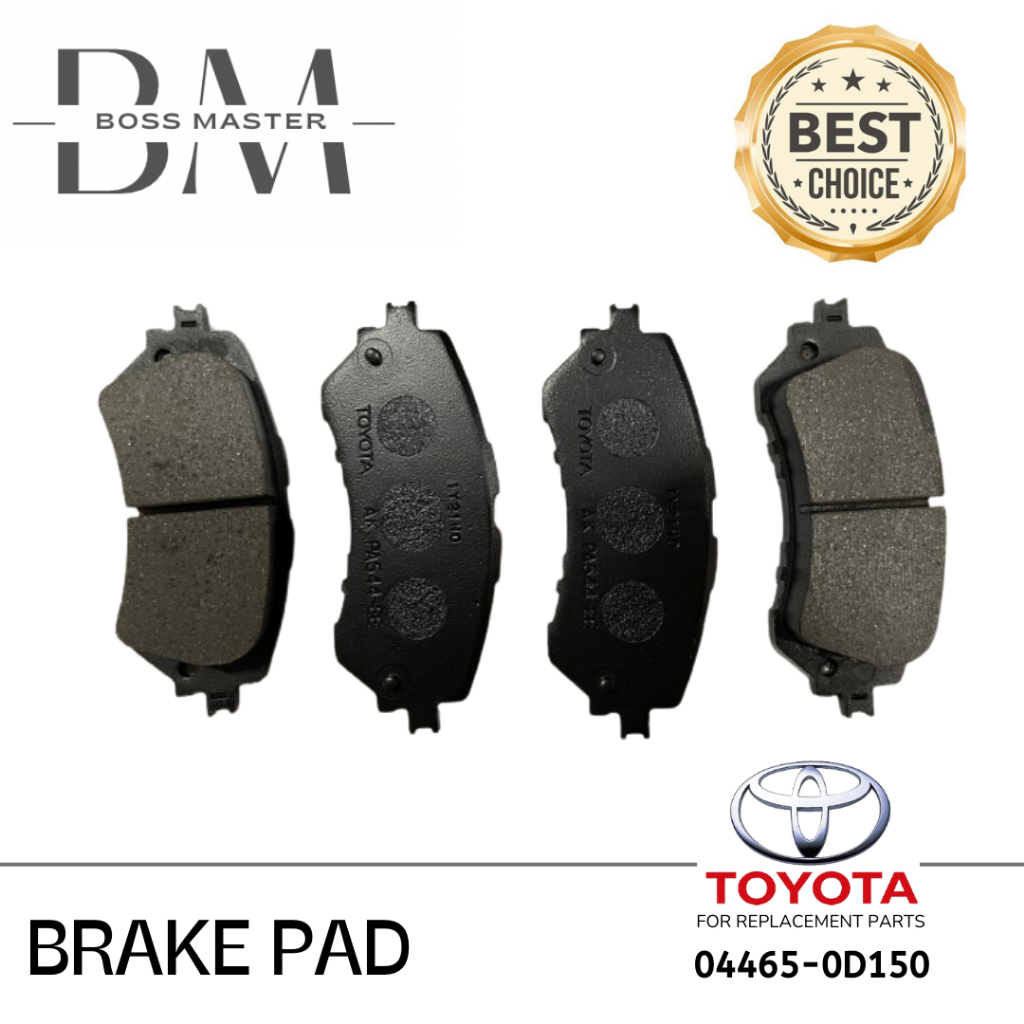 TOYOTA VIOS NCP150 NSP151 / YARIS J SPEC E SPEC BRAKE PAD FRONT 04465 ...