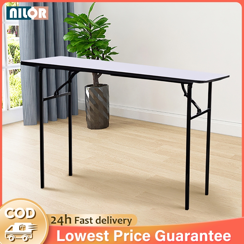 Foldable Banquet Table Event Desk Folding Computer Table Outdoor Dining ...
