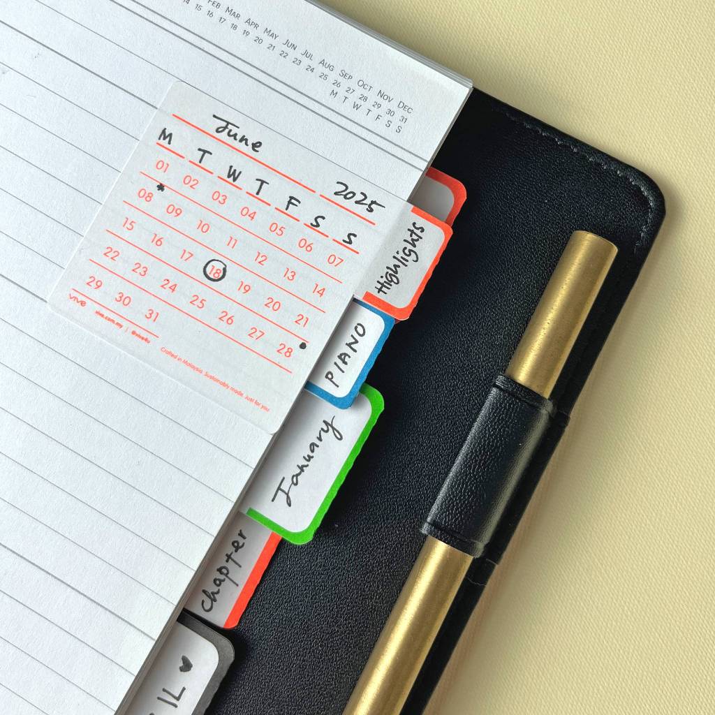 Calendar Sticker Tabs (S) | Shopee Malaysia