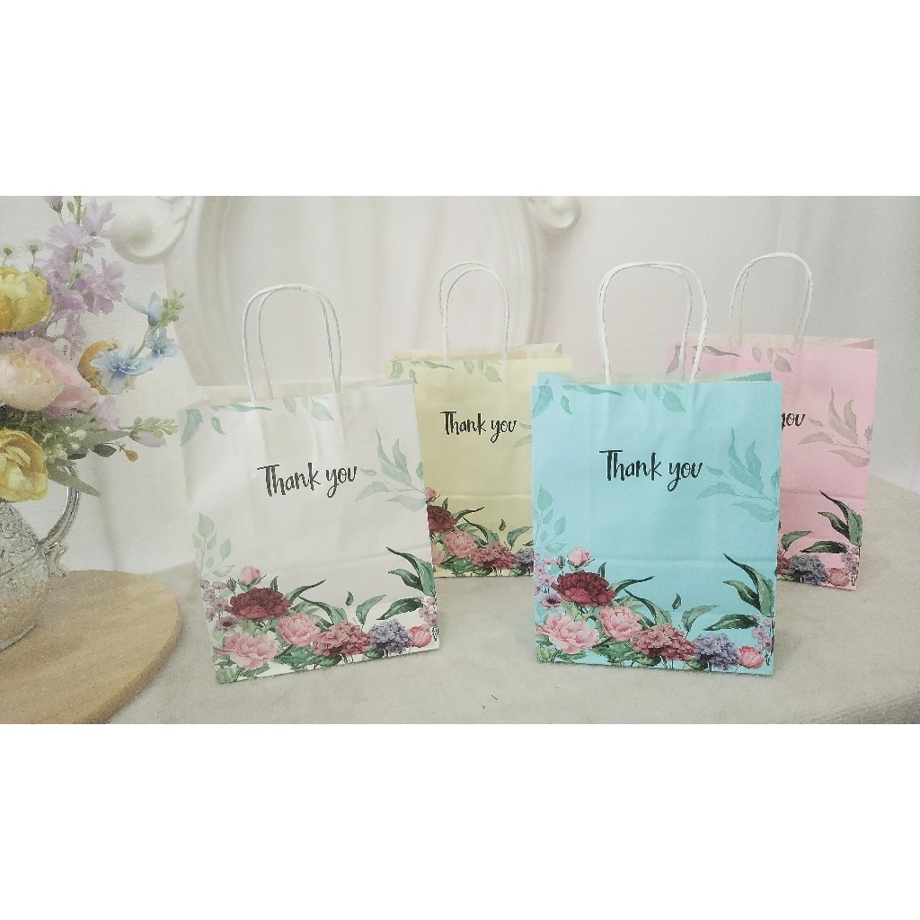 PAPER BAG CRAFT wedding event gift BEG KERTAS 24x9.5x19cm (10pcs ...
