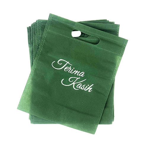 10 PCS/PKT Non Woven Recycle Bag Doorgift Beg Goodies Bag Goodies ...