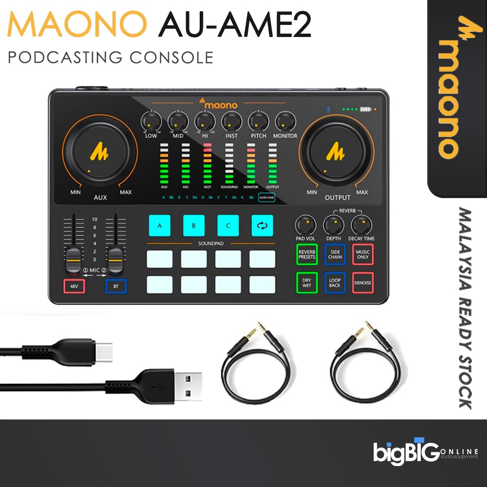 MAONO Maono Caster Lite AU-AM200 & AU-AM200 S1 All-In-One Podcast ...