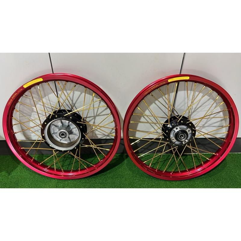 ALLOY RIM TAKASAGO EXCEL ORIGINAL 100% COMPLATED SET PNP RXZ DEPAN ...