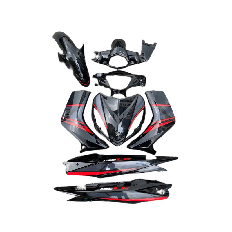 COVERSET HLY YAMAHA LC V1 ENERGY HITAM BATMAN | Shopee Malaysia