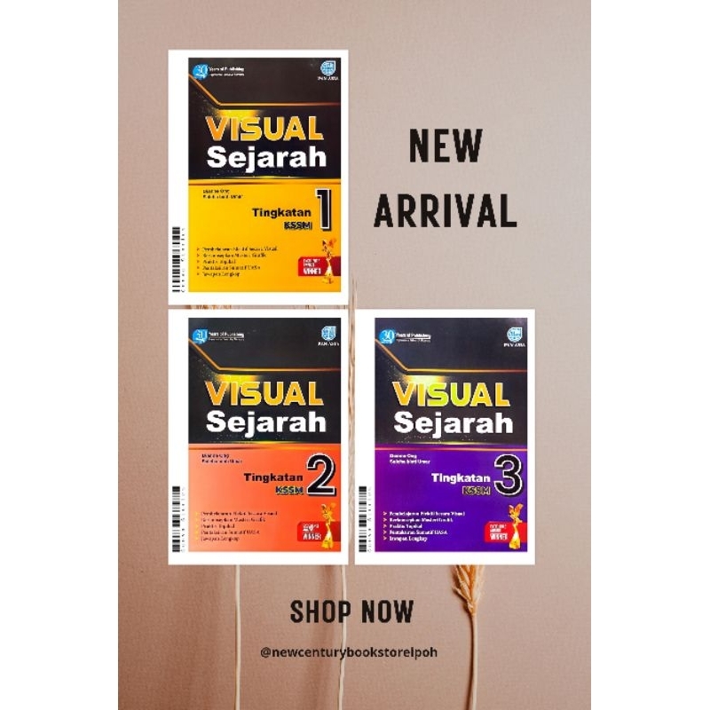 Pan Asia Rujukan Visual Sejarah Ting 1,2,3 / Terkini 2024! | Shopee ...