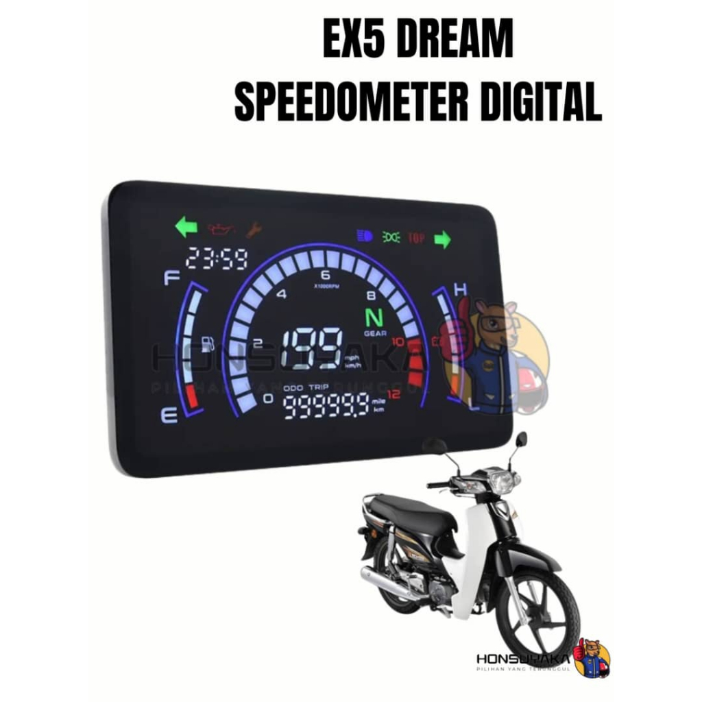 EX5 DREAM SPEEDOMETER DIGITAL | Shopee Malaysia