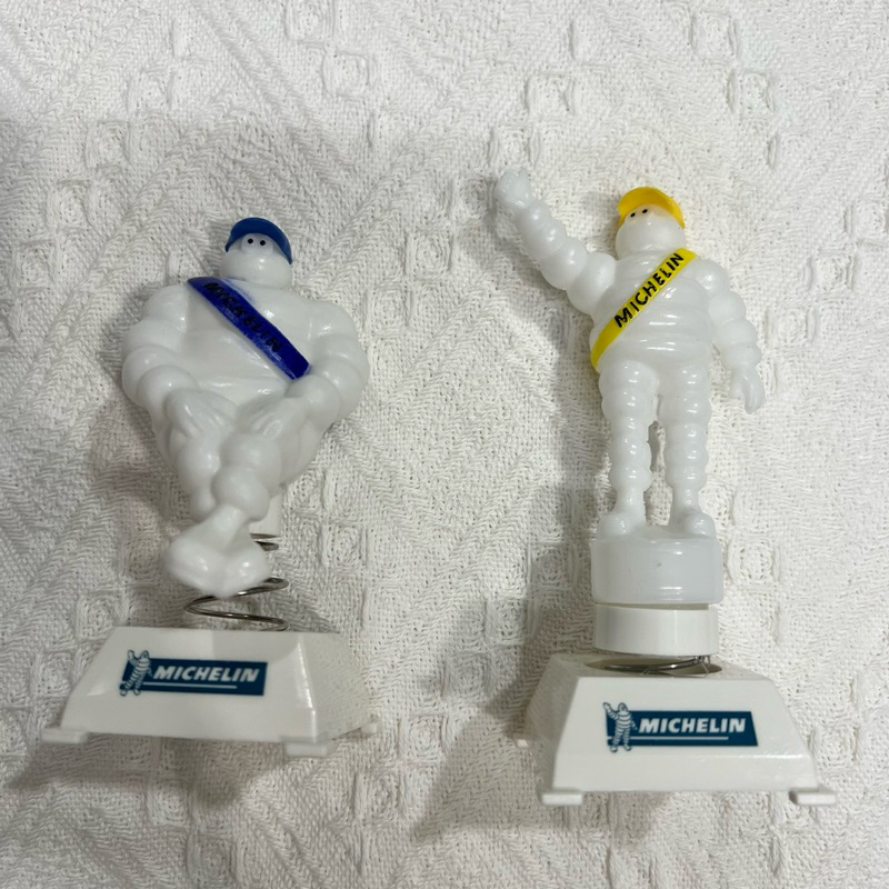 Stk-22664 / 22665 : Michelin Toy Doll with spring white blue yellow cap ...