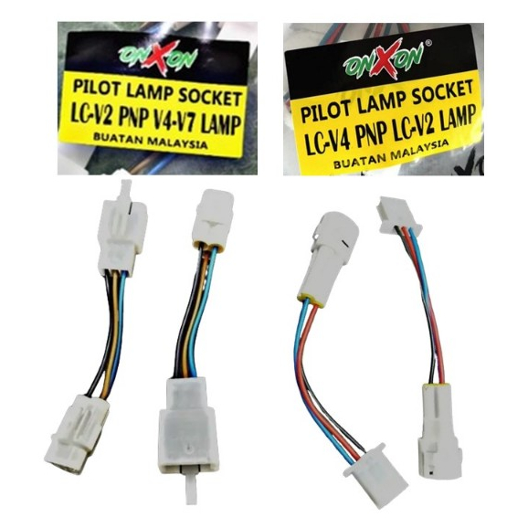 ONXON SIGNAL PILOT LAMP SOCKET WIRE CONVERT 135LC LC135 V2 V3 V4 V5 V6 ...