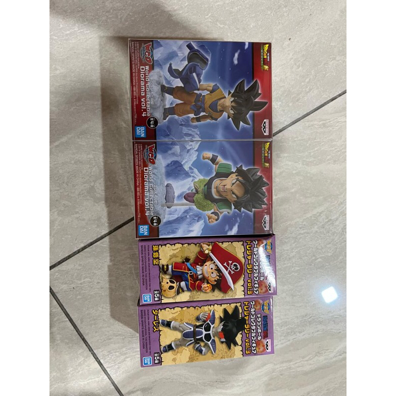 Dragon ball WCD & WCF ( 4 box’s) | Shopee Malaysia