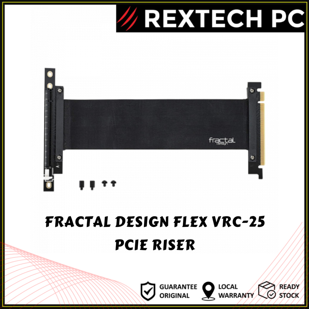 FRACTAL DESIGN Flex VRC-25 PCIE Riser GPU Mount Support ( Define / Meshify ) | Shopee Malaysia