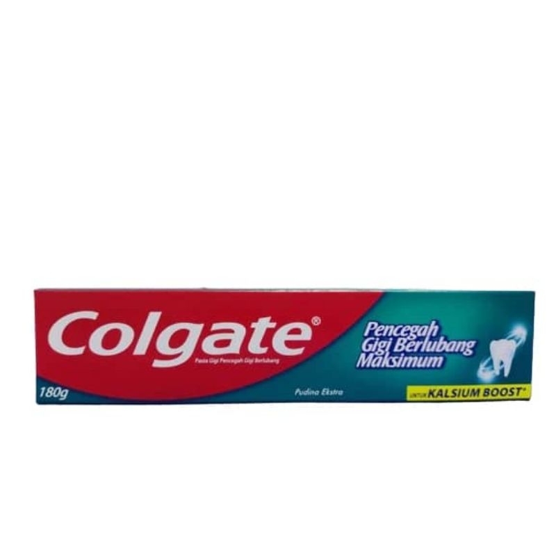 COLGATE TOOTHPASTE MAXIMUM CAVITY PROTECTION / UBAT GIGI 180GRAM | Shopee Malaysia