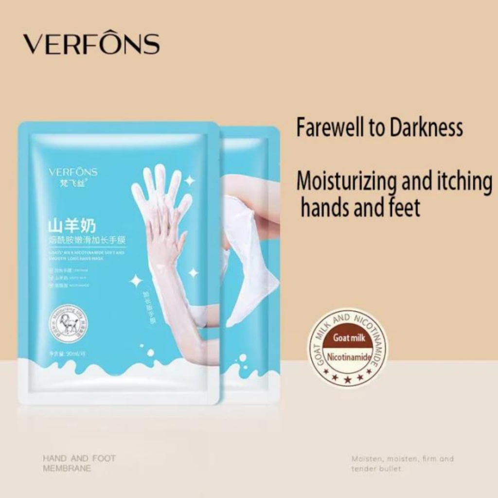 Goat Milk Long Hand Foot Mask Peeling Mask Mask Hand Moisturizing Hand ...