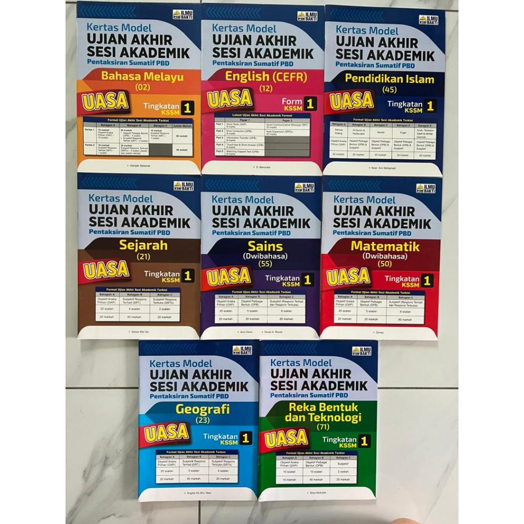 Ilmu Bakti - Kertas Model UASA tingkatan 1,2,3 RM5 | Shopee Malaysia