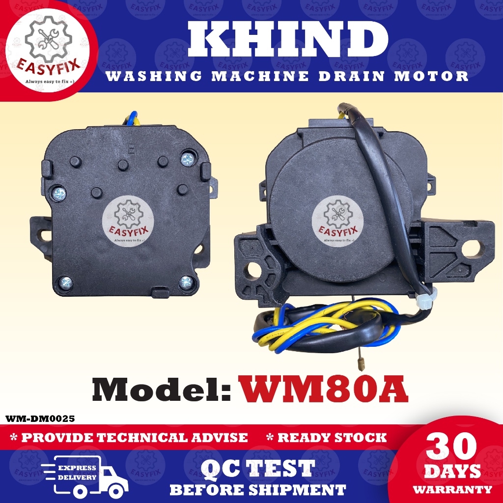 WM80A KHIND WASHING MACHINE DRAIN MOTOR (MOTOR BUANG AIR) WM-80A WM-80 ...