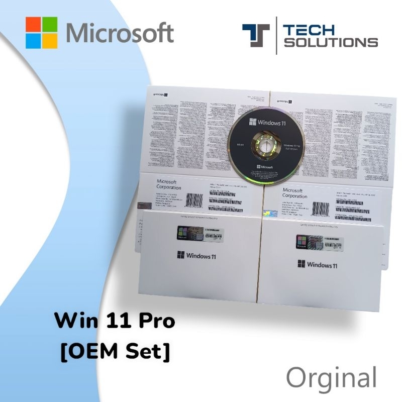 Microsoft Windows 11 Professional Box Set [OEM Set] | Shopee Malaysia
