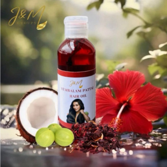 Vembalam Pattai / Alkanet Root / Gromwell Root Hair Growth Oil 110ml ...